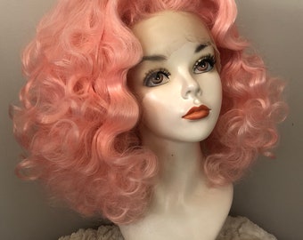 Cotton candy wig | Etsy