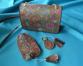 Leather Pyrography Art - Etsy