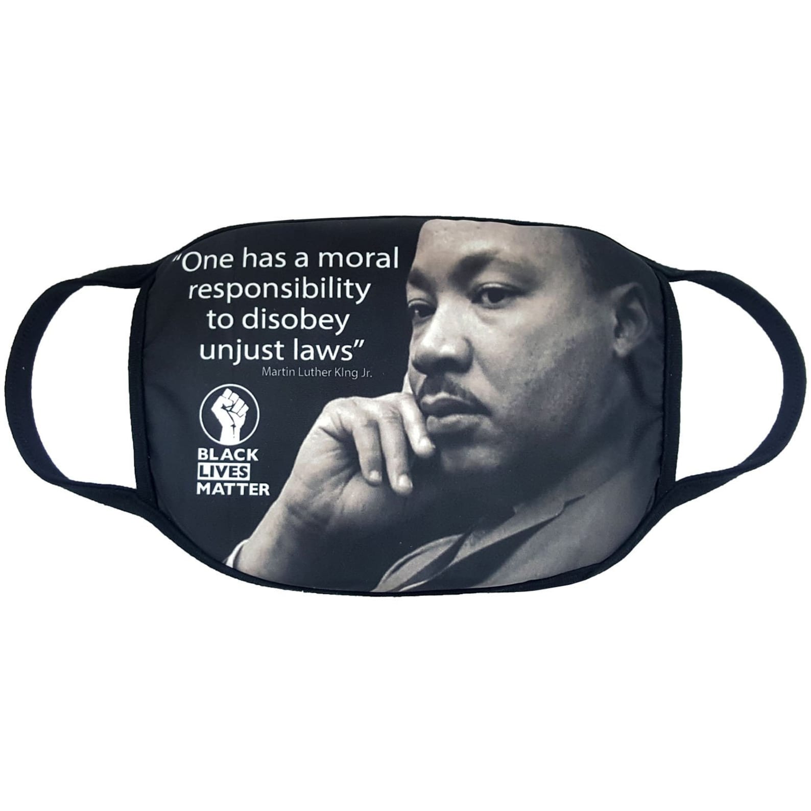 Martin Luther King Jr Tribute Face Mask Reusable Washable - Etsy