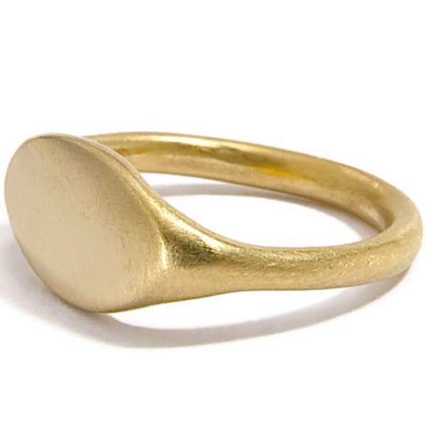 Matte Finish Ring - Etsy