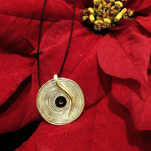 Record Necklace - Etsy