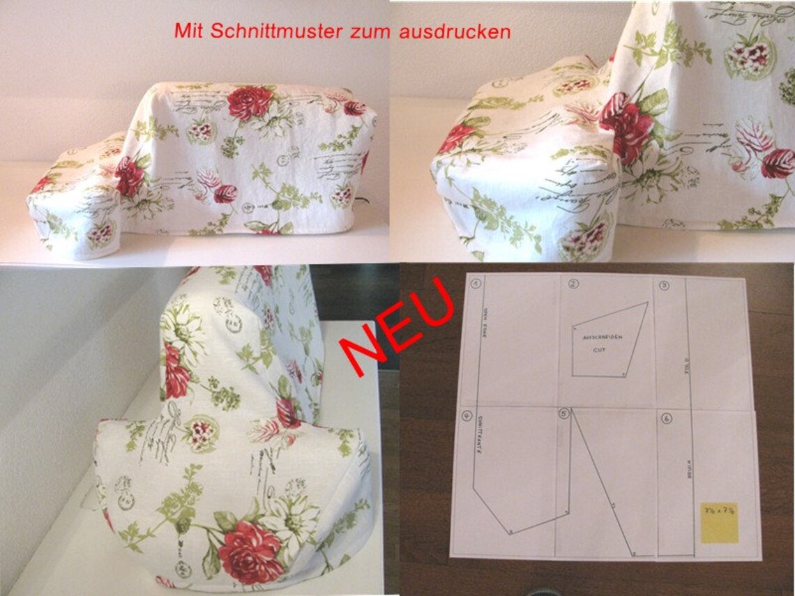 E-book Protective Cover for Embroidery Machine Brother V3, V3LE, VE2200 ...