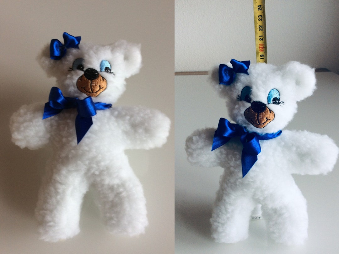 ITH Stuffie Teddy Bear Embroidery Comic Machine Embroidery Instant ...
