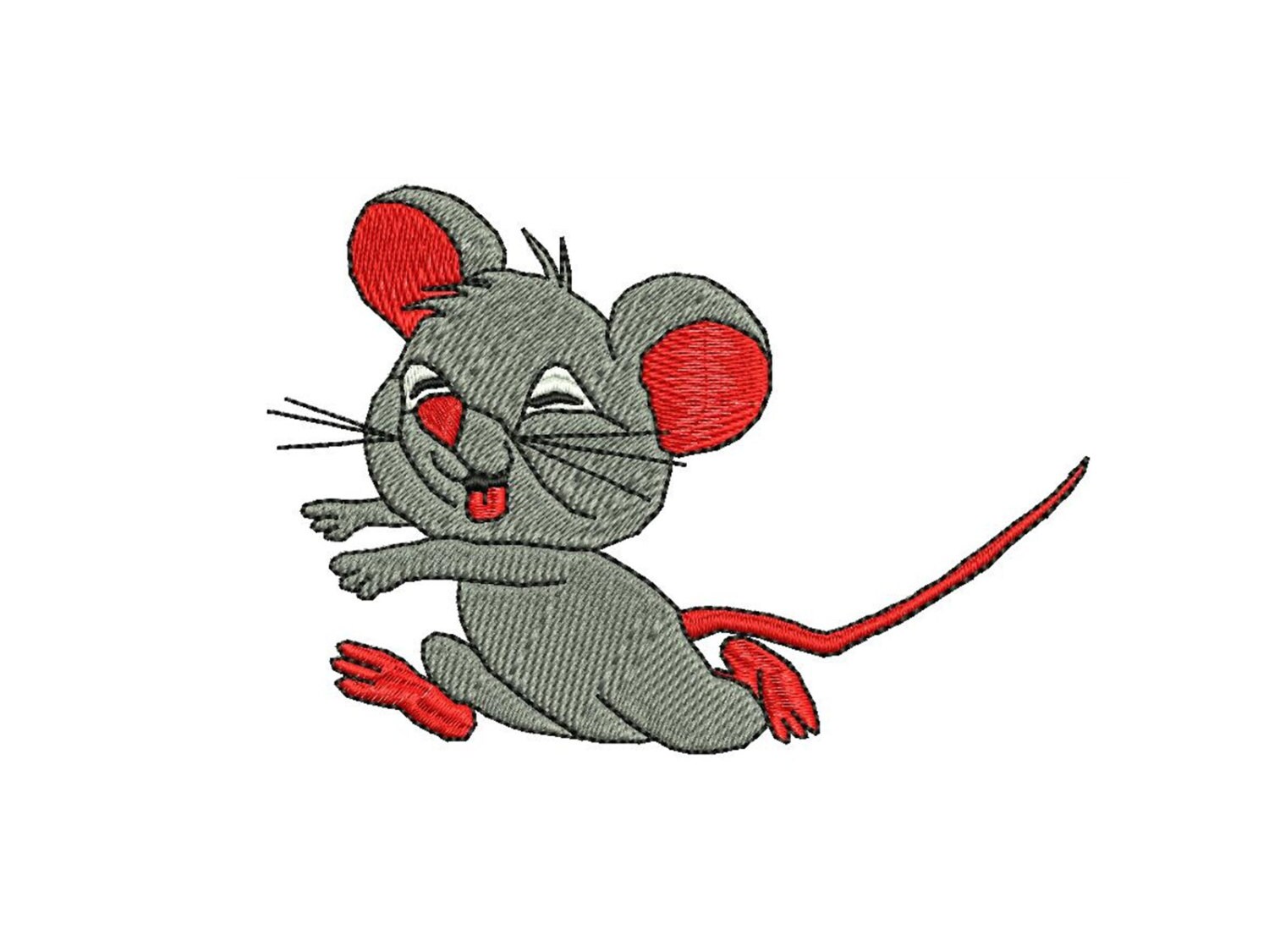 Patterns Sewing & Fiber Embroidery Mouse Mice Santa Machine Embroidery ...