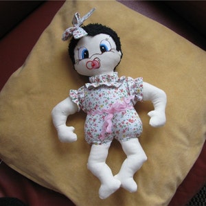 ITH Stuffie Doll, Embroidery Designs Rag Doll, Embroidery, Machine ...