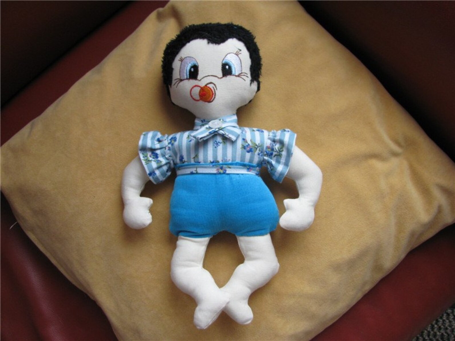 ITH Stuffie Doll, Embroidery Designs Rag Doll, Embroidery, Machine ...