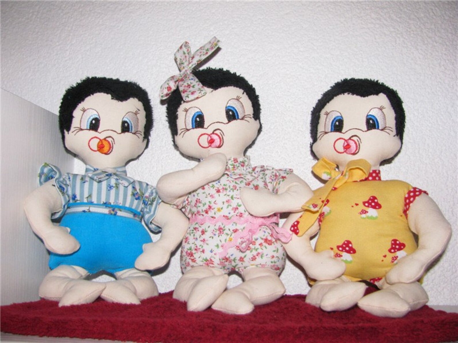 ITH Stuffie Doll, Embroidery Designs Rag Doll, Embroidery, Machine ...
