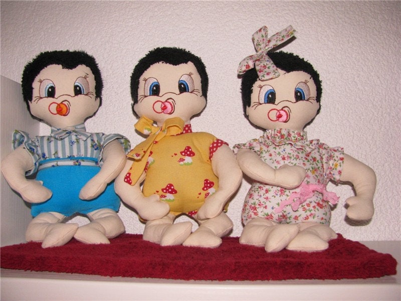 ITH Stuffie Doll Embroidery Designs Rag Doll Embroidery - Etsy