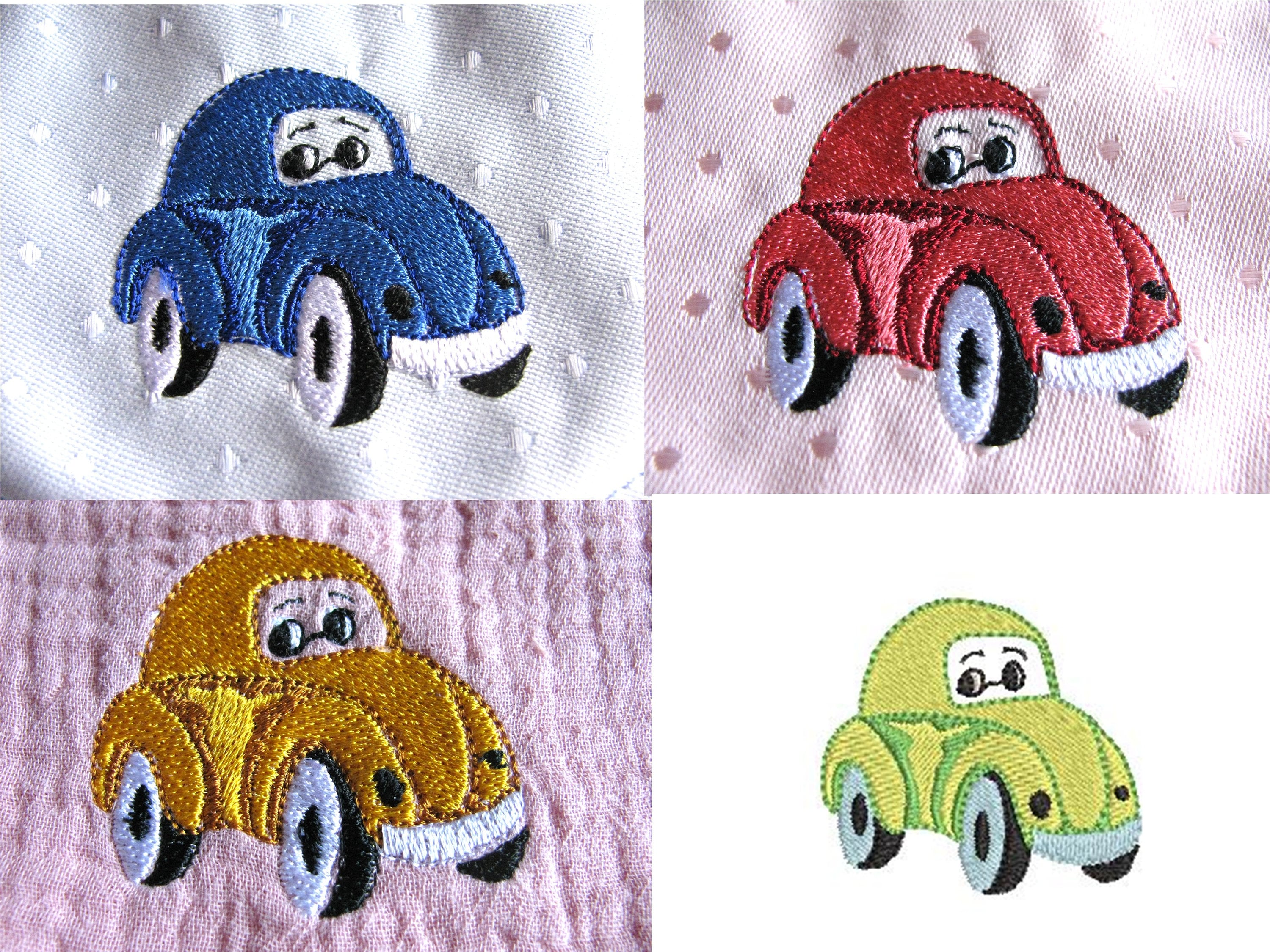 Embroidery Design Car Cartoon Car Embroidery Car Instant - Etsy UK