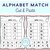 Alphabet Sequencing - Cut & Paste, Letters, Uppercase, Lowercase, Fine ...