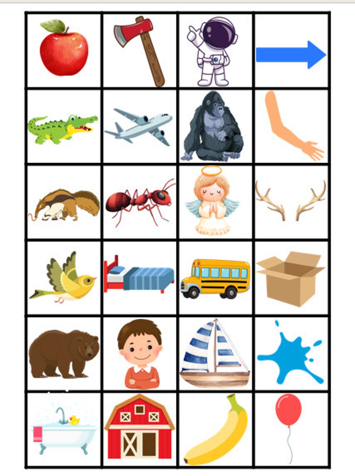 Letter Sound Recognition Teaching Mats, Phonics, Alphabet, Pictures ...