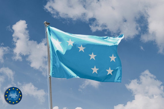 Irish Flag Blue With Stars