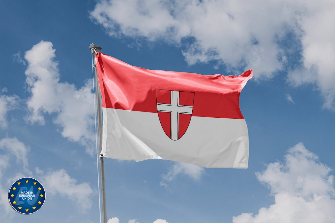 Flag of Vienna, Austria | Unique Design Print | High Quality Materials ...
