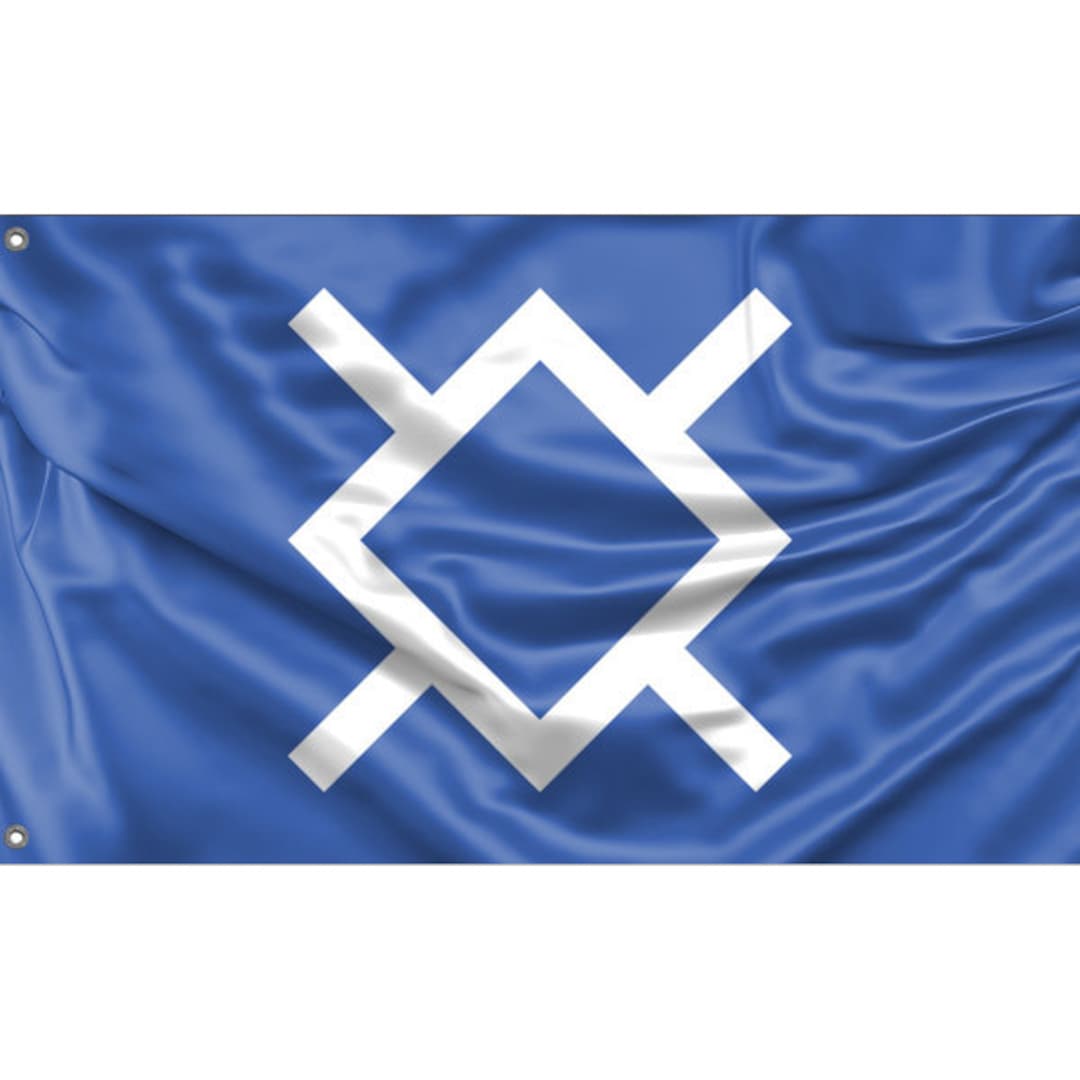 Northern Cheyenne Tribe Flag Unique Design Print High Quality Materials ...