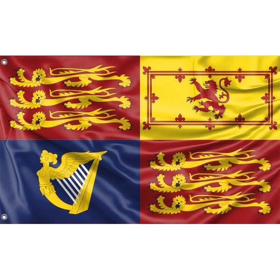 Royal Standard of the United Kingdom Flag Unique Design - Etsy