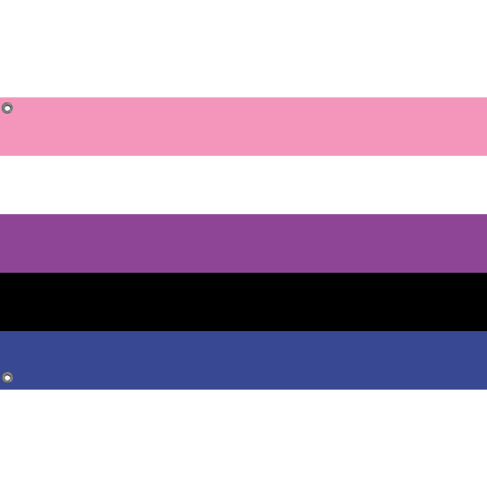 Genderfluid Pride Flag | Unique Design Print | High Quality Materials ...
