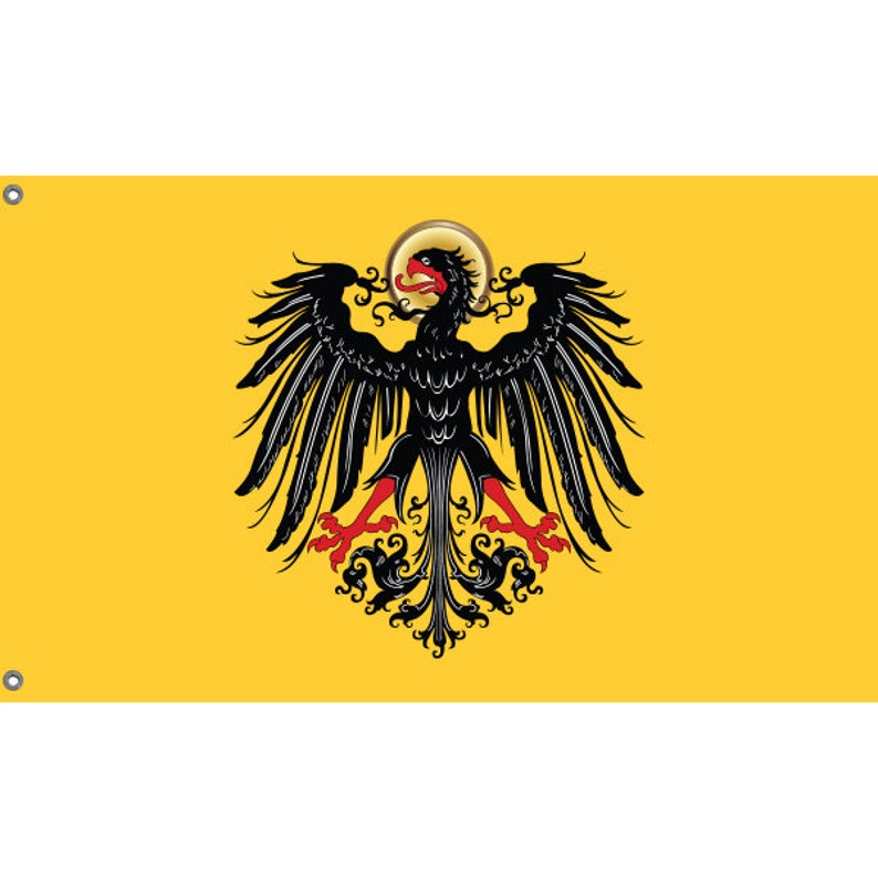 Holy Roman Emperor Flag | Unique Design Print | Hiqh Quality Materials ...