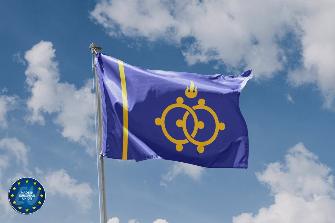 Darkhan-uul Province Flag | Unique Design Print | High Quality ...