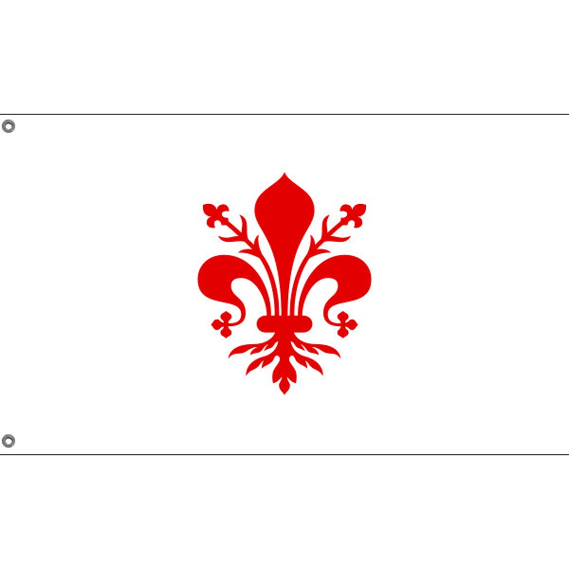 Flag of Florence Italy Unique Design Print Hiqh Quality - Etsy