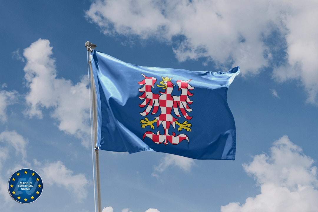 Historical Banner of Arms of Moravia | Unique Design Print | High ...