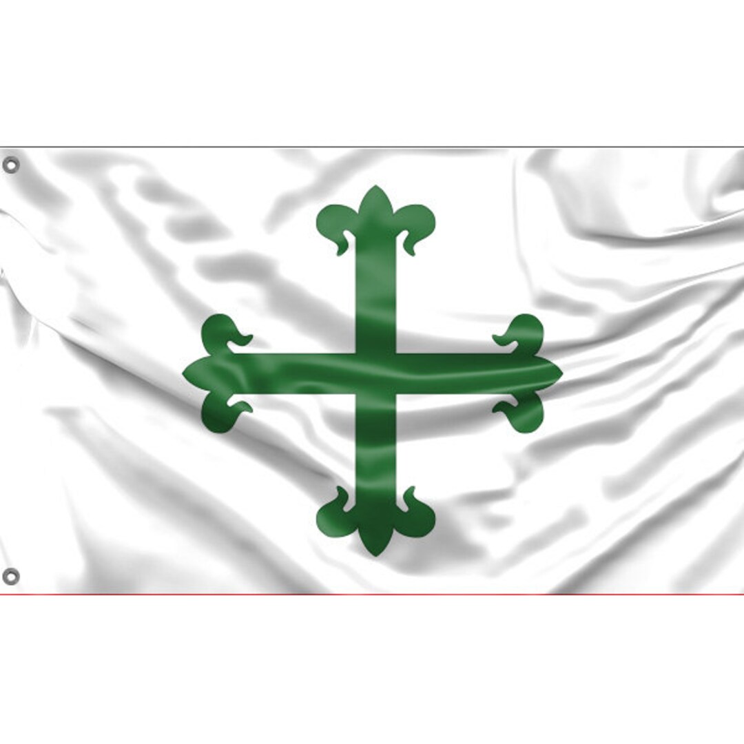 Military Order of Aviz Flag Unique Design Print High Quality Materials ...