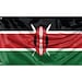 Flag of Kenya | Unique Design Print | High Quality Materials | 5 Sizes ...
