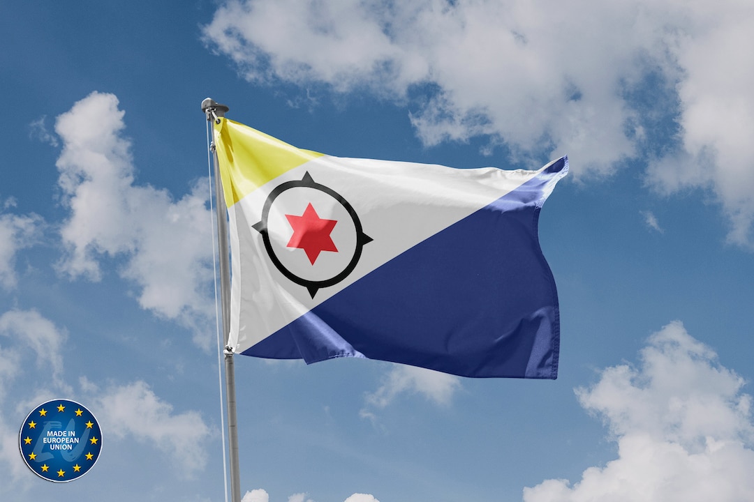 Bonaire Flag | Unique Design Print | High Quality Materials | Size ...