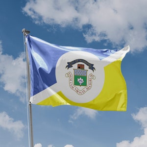 Flag of Winnipeg, Canada | Unique Design Print | High Quality Materials ...