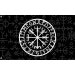 Vikings Valhalla Flag With Symbols | Unique Design Print | High Quality ...