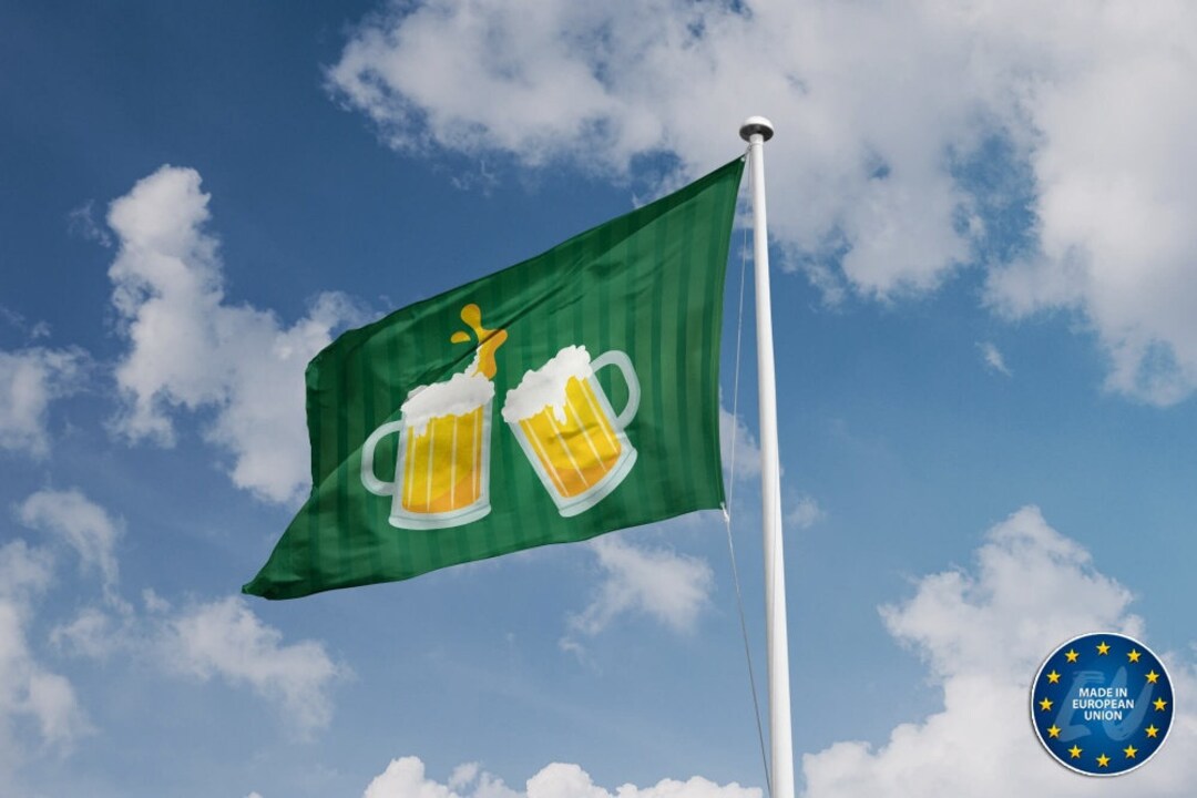 Beer Lovers Flag | Unique Design Print | High Quality Materials | Size ...