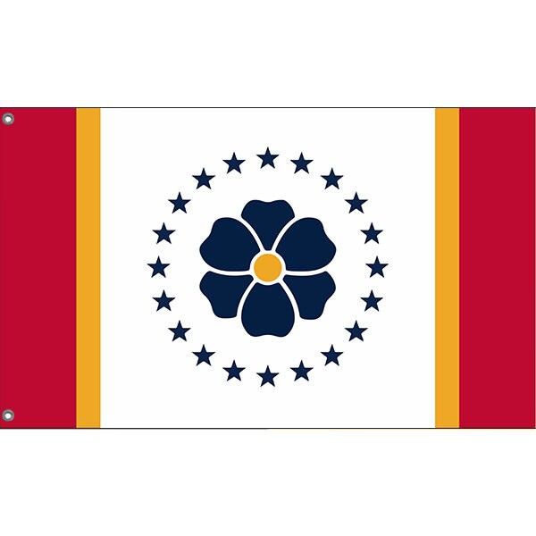 Redesigned Mississippi State Flag Unique Design Print High - Etsy