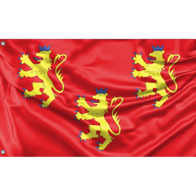 Dordogne France Flag Unique Design Print High Quality - Etsy