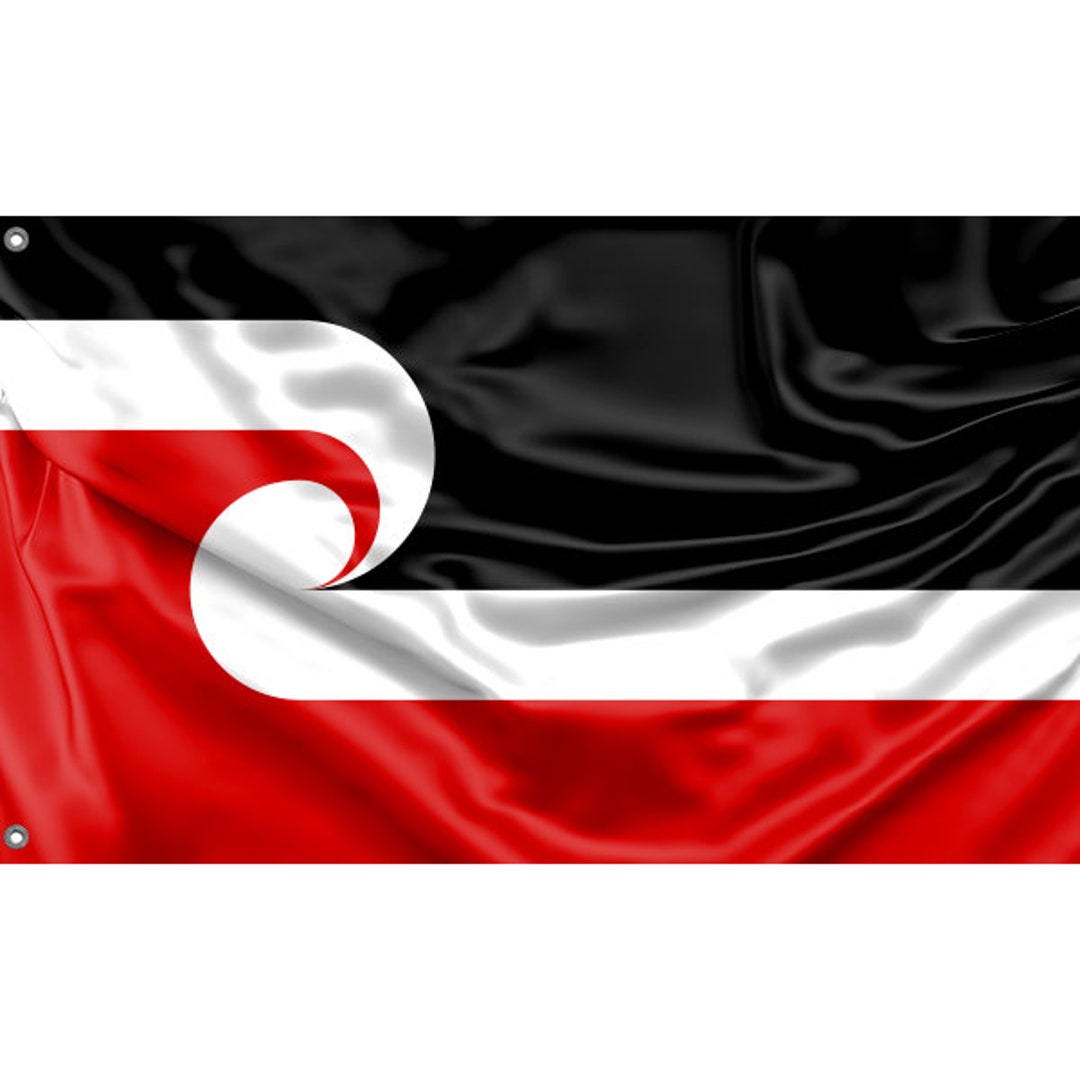 Maori Sovereignty Movement Flag Unique Design Print High Quality ...