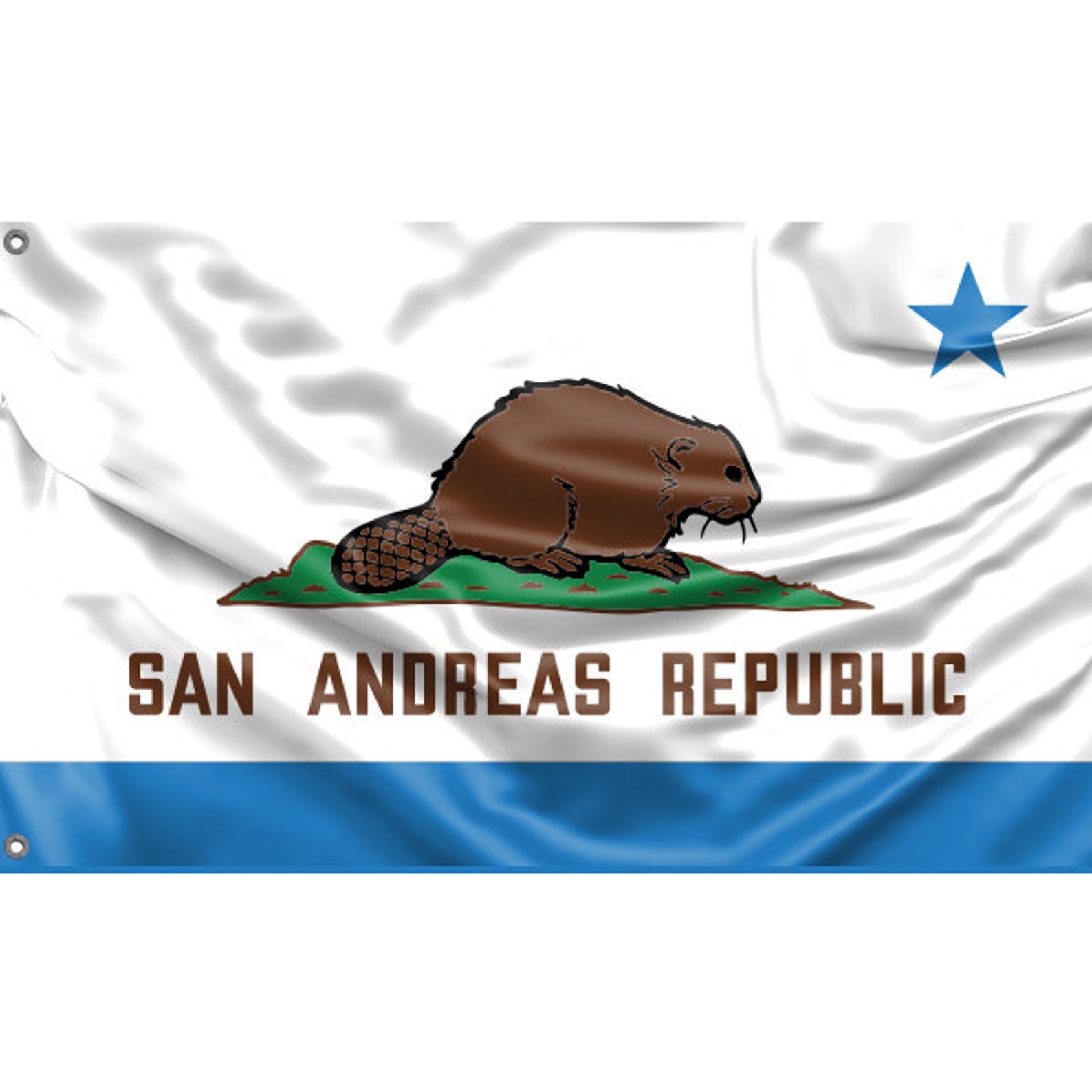 San Andreas Republic Flag Unique Print 3x5 Ft / 90x150 cm | Etsy San Andreas Republic Flag Unique Print 3x5 Ft / 90x150 cm | Etsy
