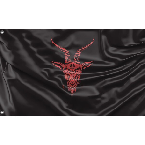 Satanic Flag - Etsy