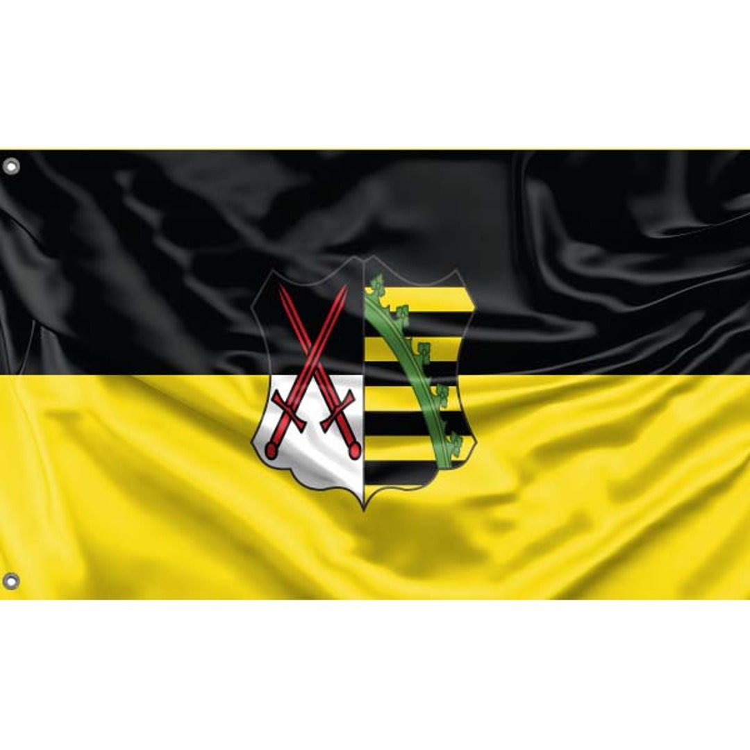 Electorate of Saxony Flag Unique Design Print High Quality Materials ...