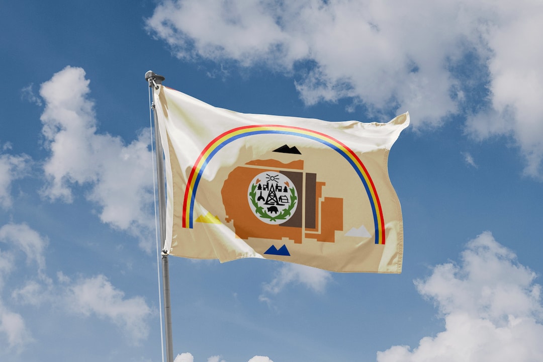 Navajo Nation Flag (USA) | Unique Design Print | High Quality Materials ...