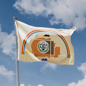 Navajo Nation Flag (USA) | Unique Design Print | High Quality Materials ...