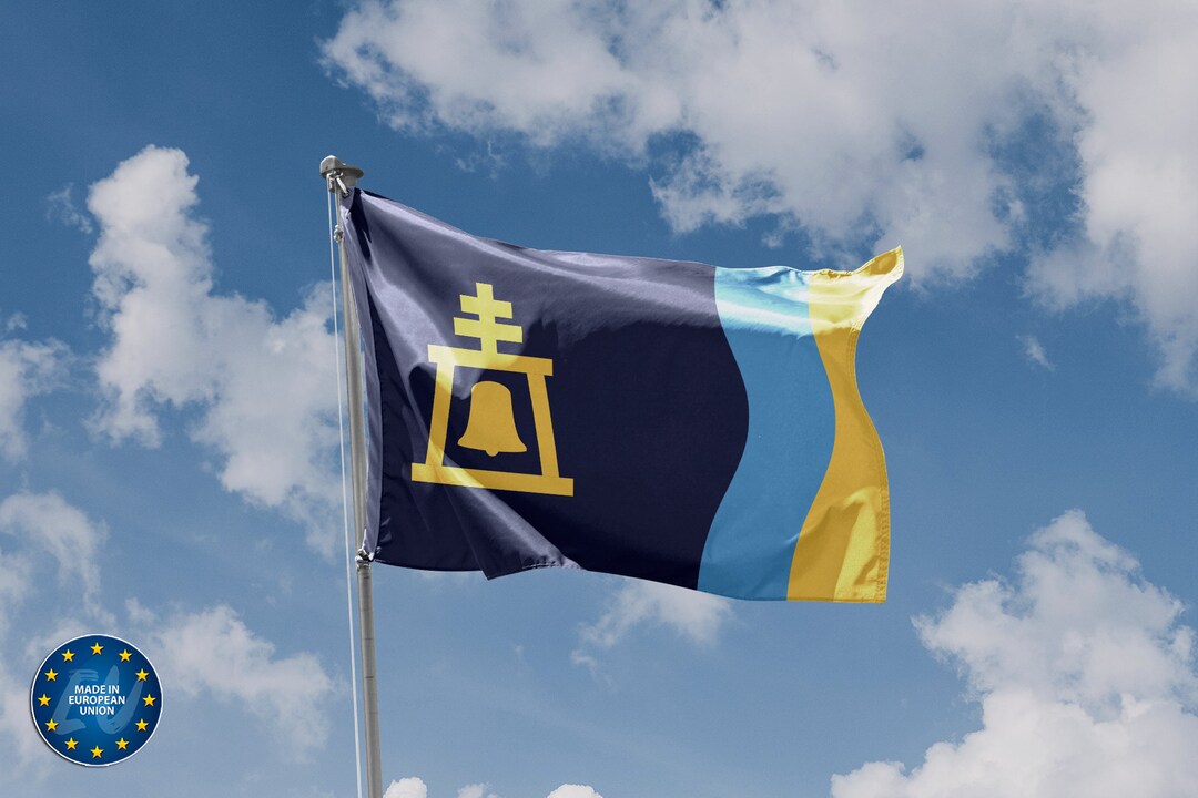 Flag of Riverside, California (2020), Unique Print, 3x5 Ft / 90x150 Cm ...