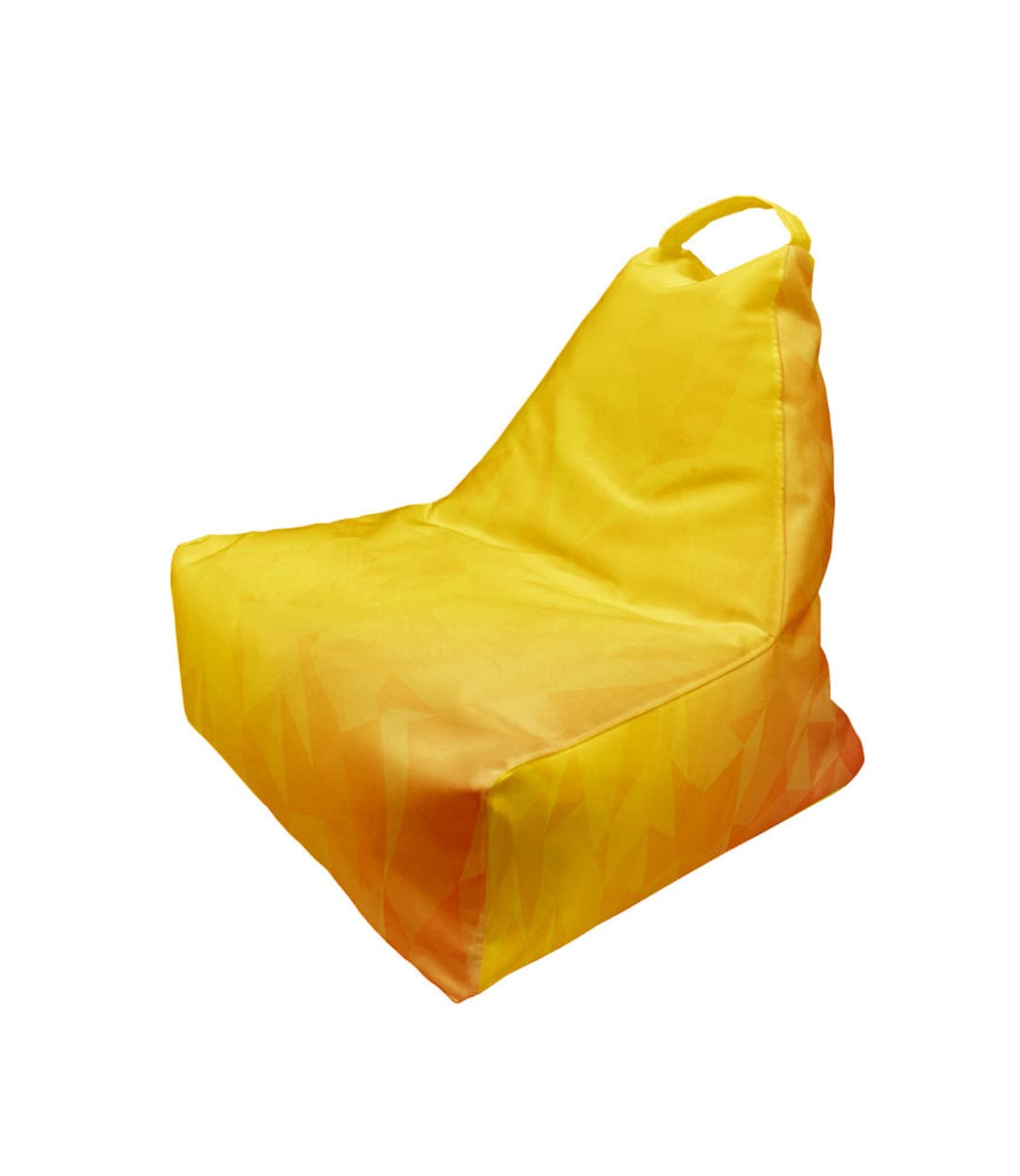 Bean Bag Low Poly Pattern Print | Unique Design VI | Full Print | Comfy ...