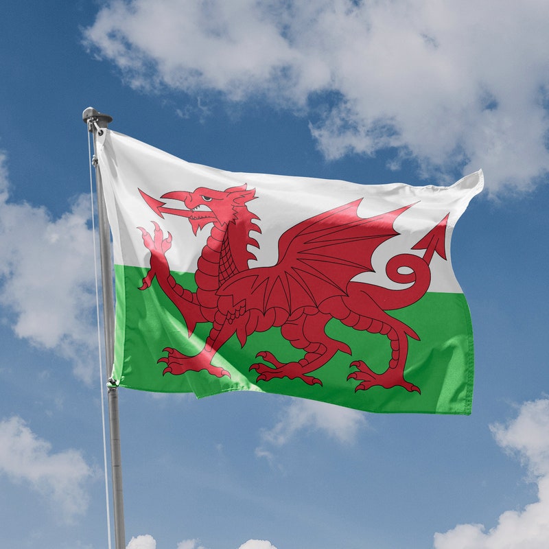 Welsh Flag - Etsy