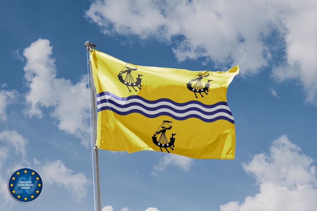 Flag of Outer Hebrides, England | Unique Design Print | High Quality ...