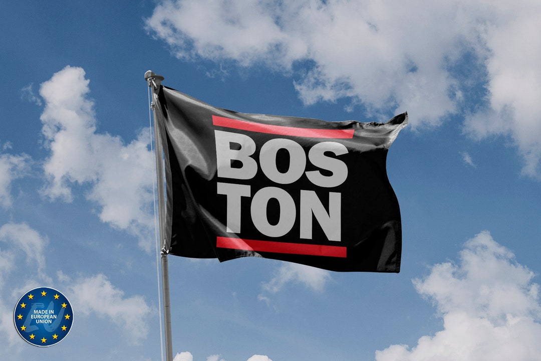 Boston Flag Hip Hop Style | Unique Design Print | Hiqh Quality ...
