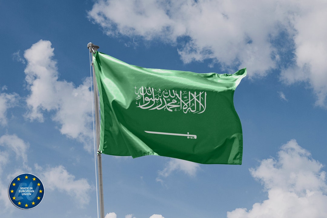 Flag of Saudi Arabia | Unique Design Print | High Quality Materials ...