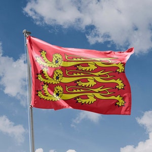 Royal Banner of King Richard I Flag | Unique Design Print | Hiqh ...
