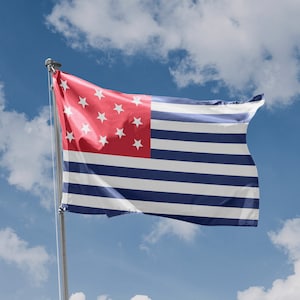 Fort Mercer Flag | Unique Design Print | High Quality Materials | Size ...