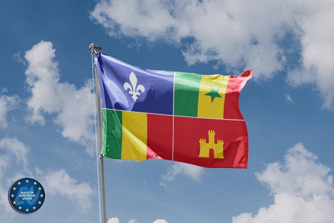 Louisiana Creole People Flag | Unique Design Print | Hiqh Quality ...