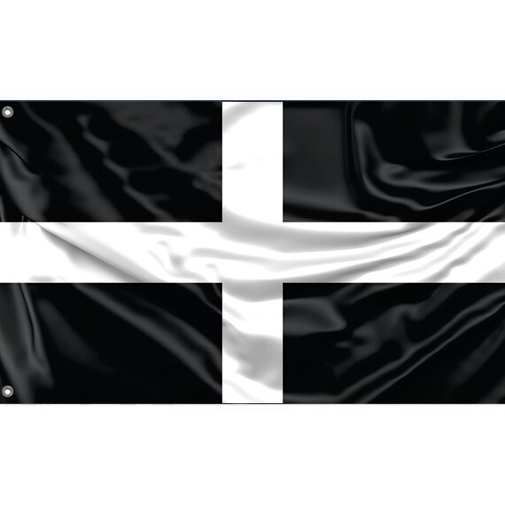 Flag of Cornwall Unique Design Print High Quality - Etsy