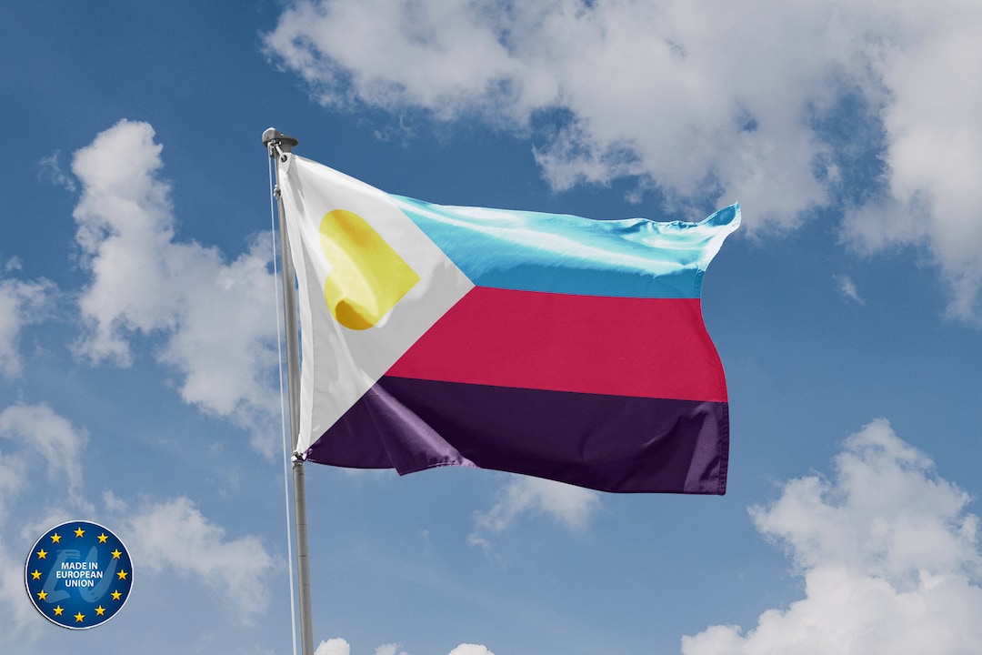Tricolor Polyamory Pride Flag | Unique Design Print | High Quality ...