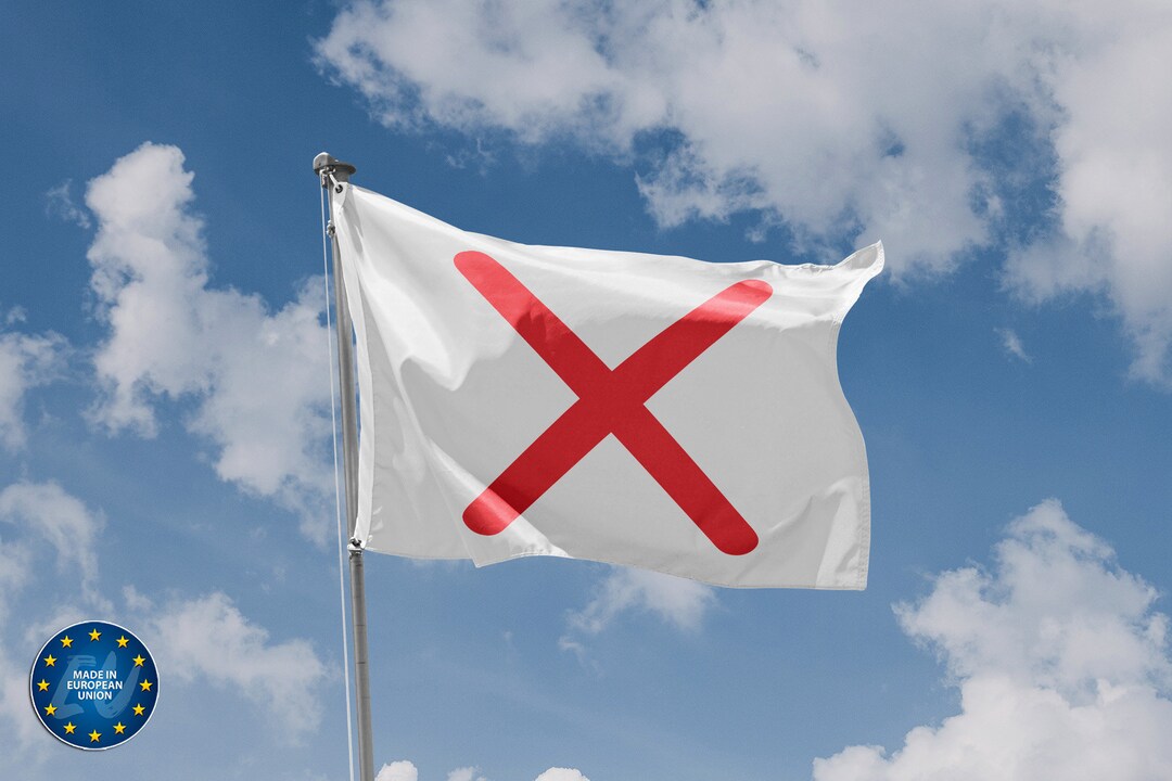 Kingdom of Kongo Flag | Unique Design Print | High Quality Materials ...